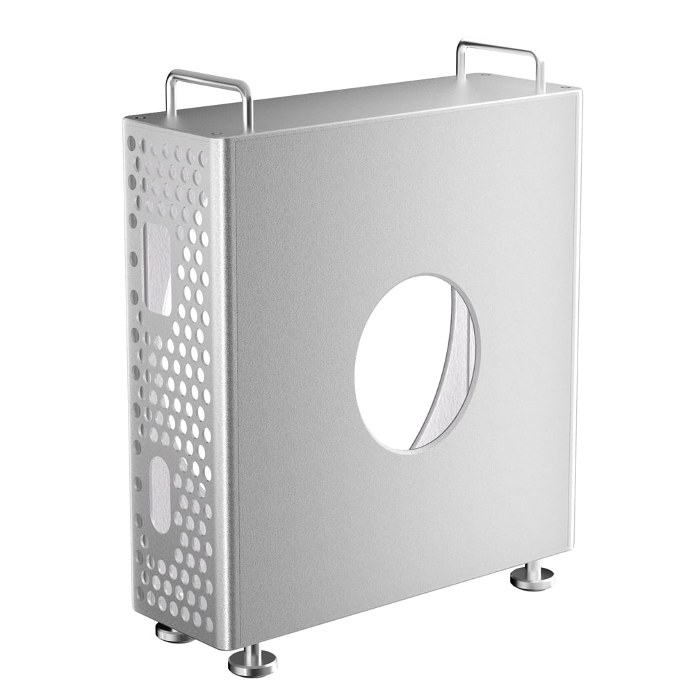 Computer Chassis for Mac Mini M4/M4 Pro 2024 aluminum Vertical Case ...