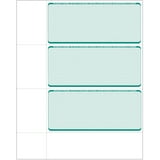 Computer Check Paper - Blank Personal Wallet Checks 3 on a Page ...