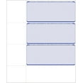 Computer Check Paper - Blank Personal Wallet Checks 3 on a Page ...