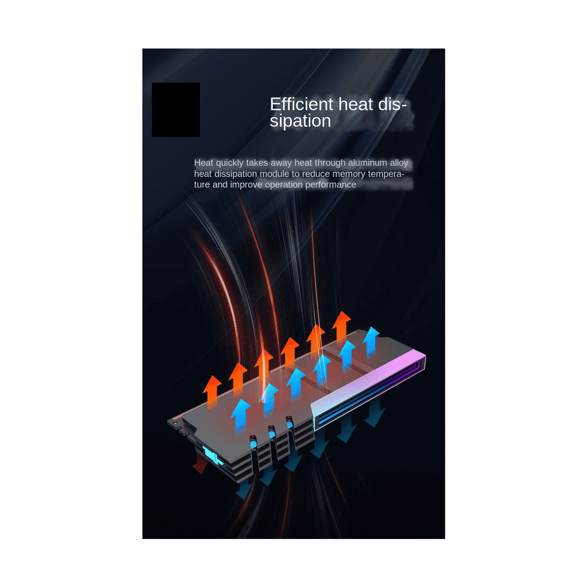 Computer DDR4 DDR5 5V ARGB Sync Memory Radiator PC RGB Colorful RAM ...