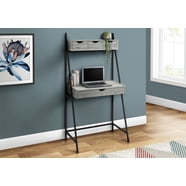 Space Saver Bamboo Corner Writing Desk with Simple Desktop - Walmart.com