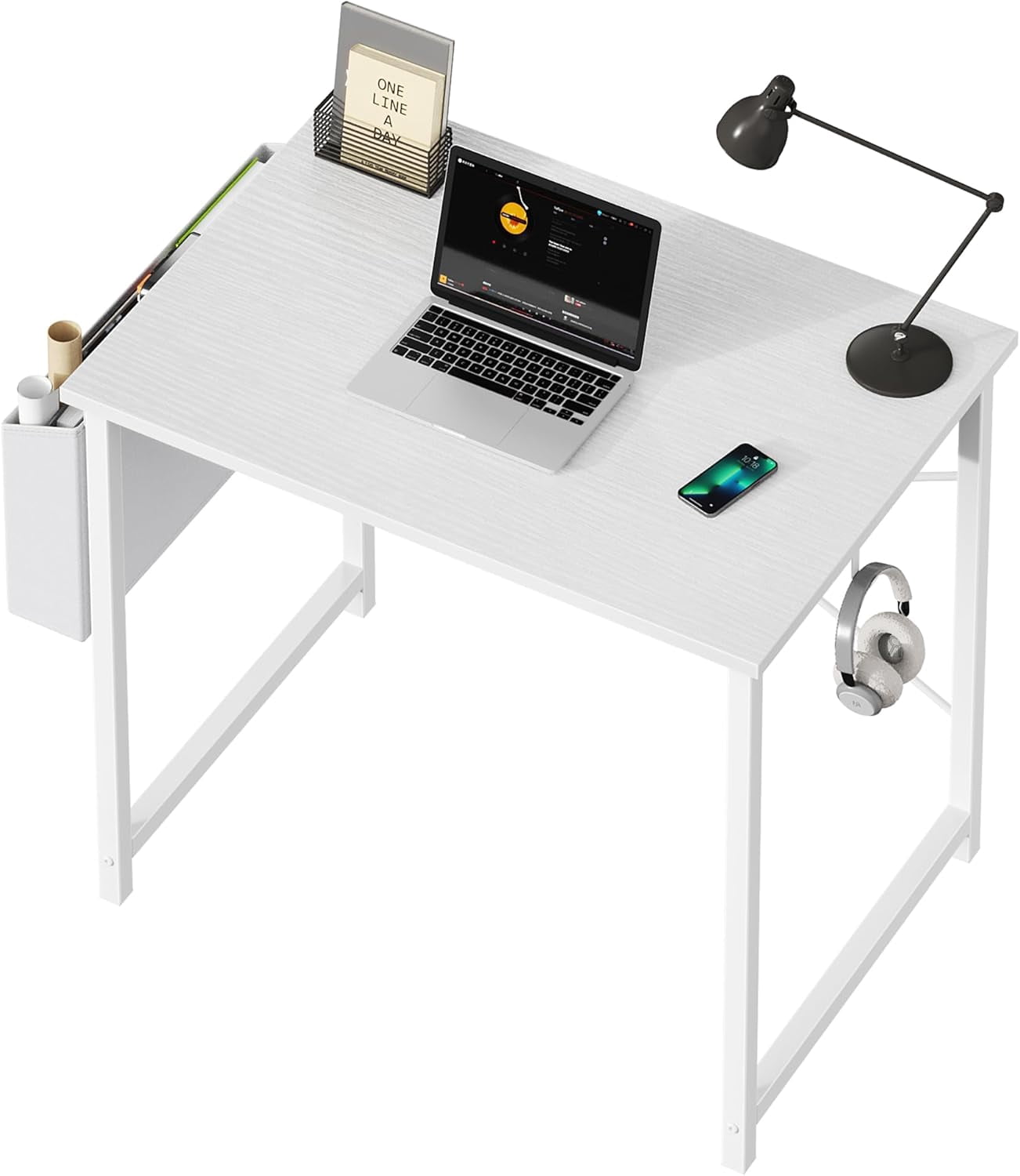Computer Desk 31 Inch Home Office Desks for Small Spaces, Gaming ...