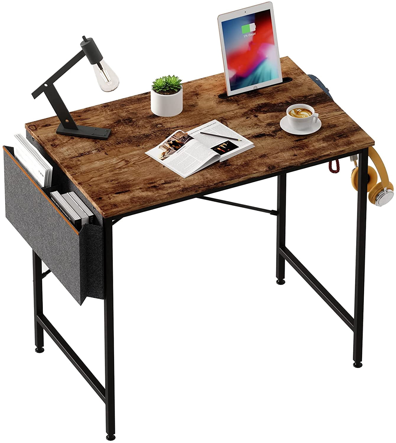 Computer Desk 32 Inch Office Desk Study Writing Desk, Modern Simple ...