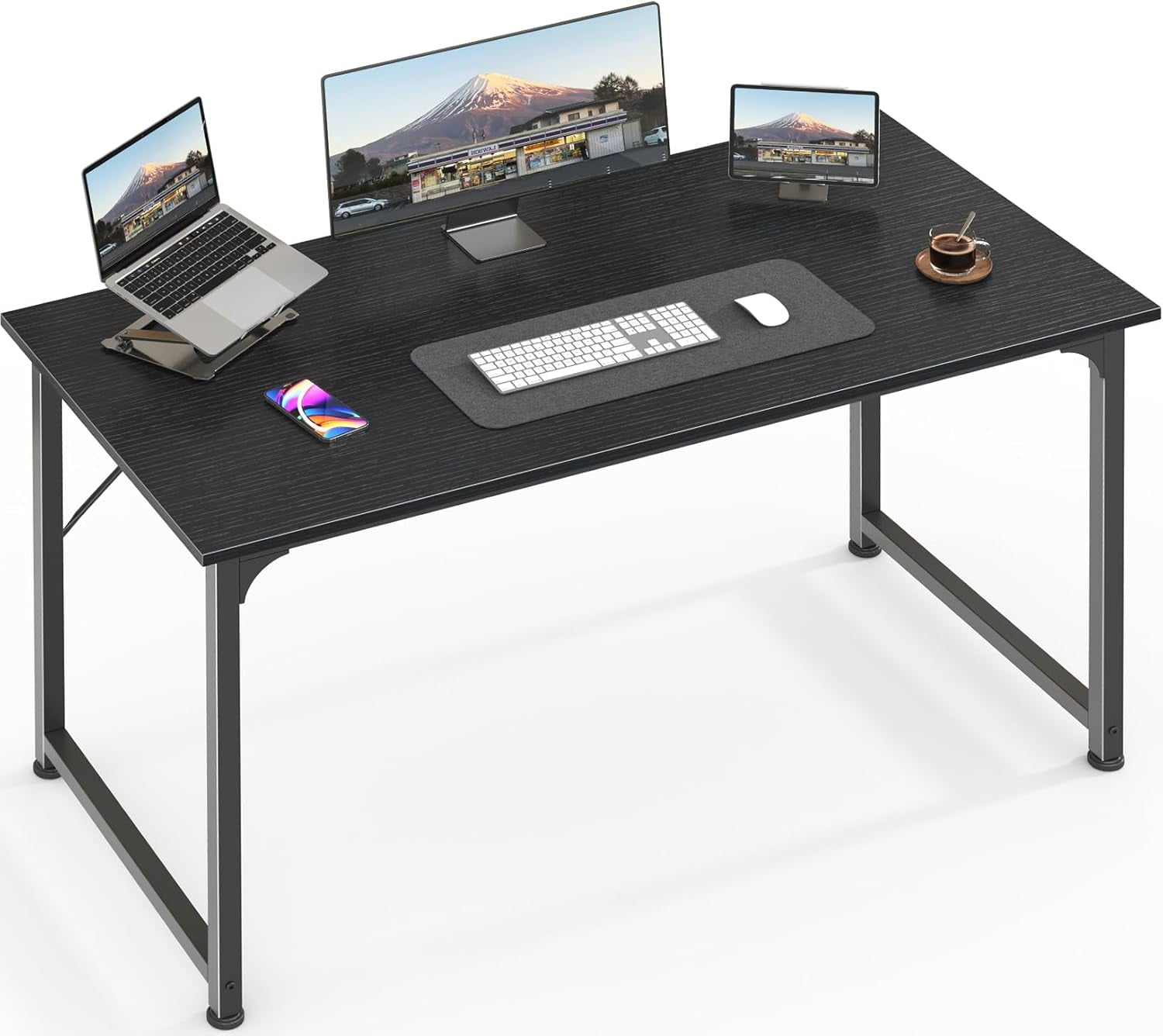 Computer Desk, 40 Inch Office Desk, Gaming Desk with Storage, Writing ...