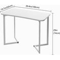 Computer Desk 40 Inch Small Table for Office,Modern Simple Style ...