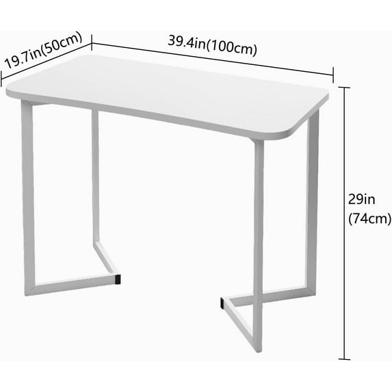 Computer Desk 40 Inch Small Table for Office,Modern Simple Style ...
