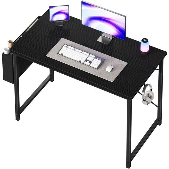Computer Desk 44 Inch Home Office Desks for Small Spaces, Gaming ...
