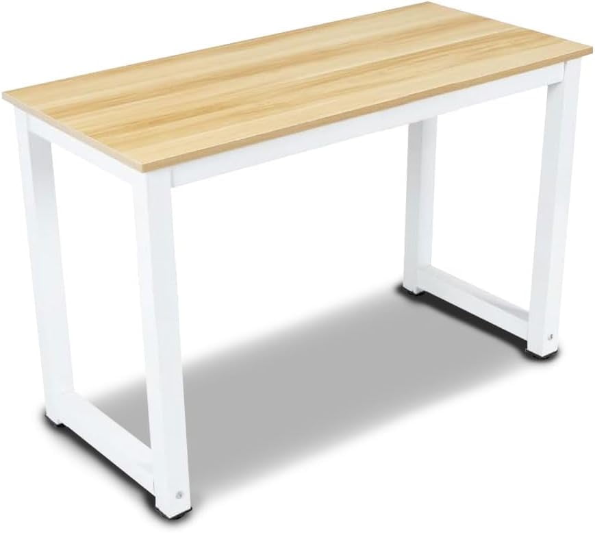 Computer Desk 47.2'' Wood Modern PC Laptop Notebook Study Writing Table ...