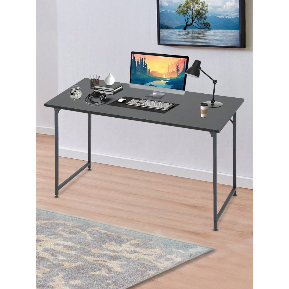 Computer Desk 47 Inch Length Study Writing Table, Adjustable Feet ...