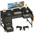 Computer Desk with 6 Drawers, 48 Inch Office Desk with Storage ...