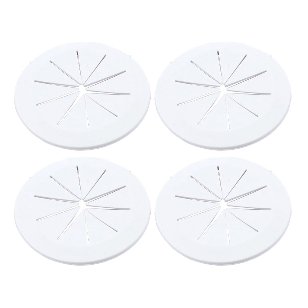 Computer Desk Cable Management Hole Cover 60mm - PVC Wire Organizer for ...