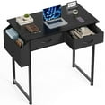 Computer Desk Home Office Bedroom Writing Study PC Table with Storage ...