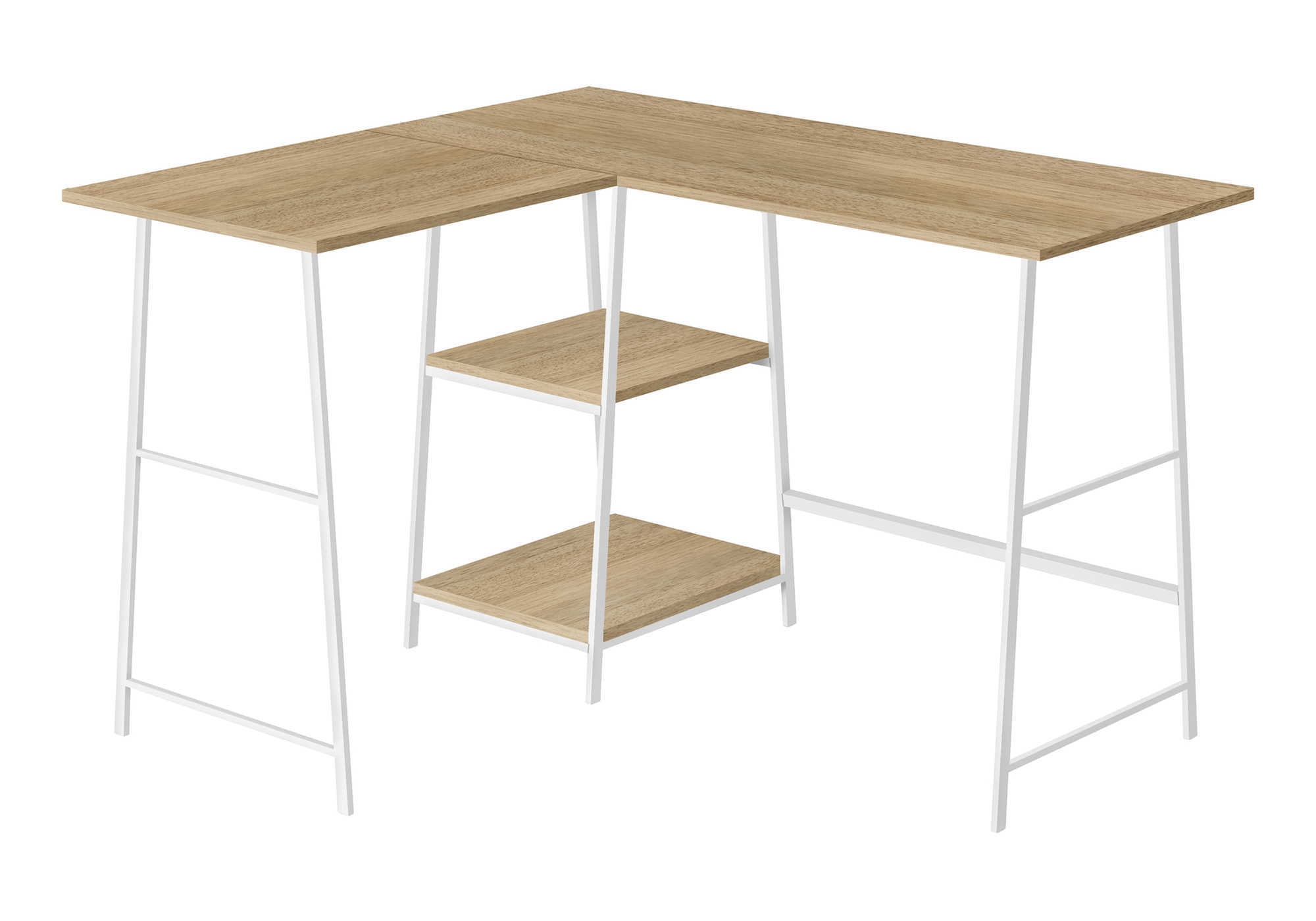 Computer Desk, Home Office, Corner, Storage Shelves, 48"l, L Shape ...