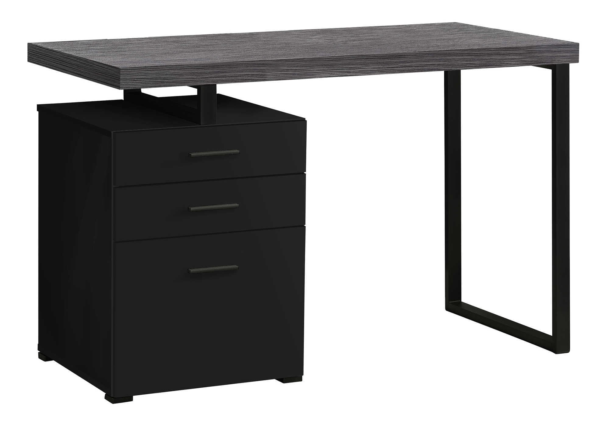Computer Desk, Home Office, Laptop, Left, Right Set-up, Storage Drawers ...