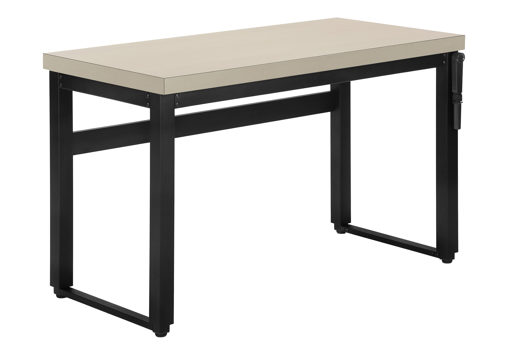 Computer Desk, Home Office, Standing, Adjustable, 48"l, Work, Laptop ...