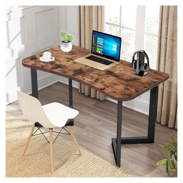 Computer Desk Home Office Writing Study Desk, Modern Simple Laptop ...