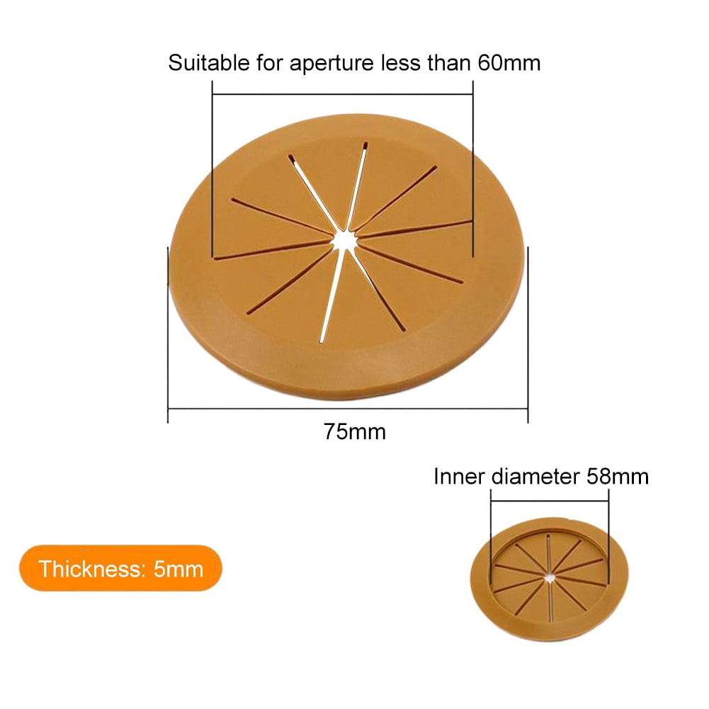 Computer Desk Line Hole Cover Desk Cable Hole Cover Desk Wire Hole ...