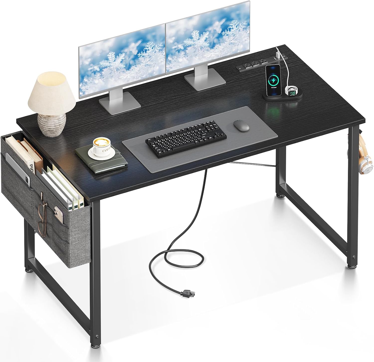 Computer Desk - Office 48 Inch Writing Work Student Study Modern Simple ...