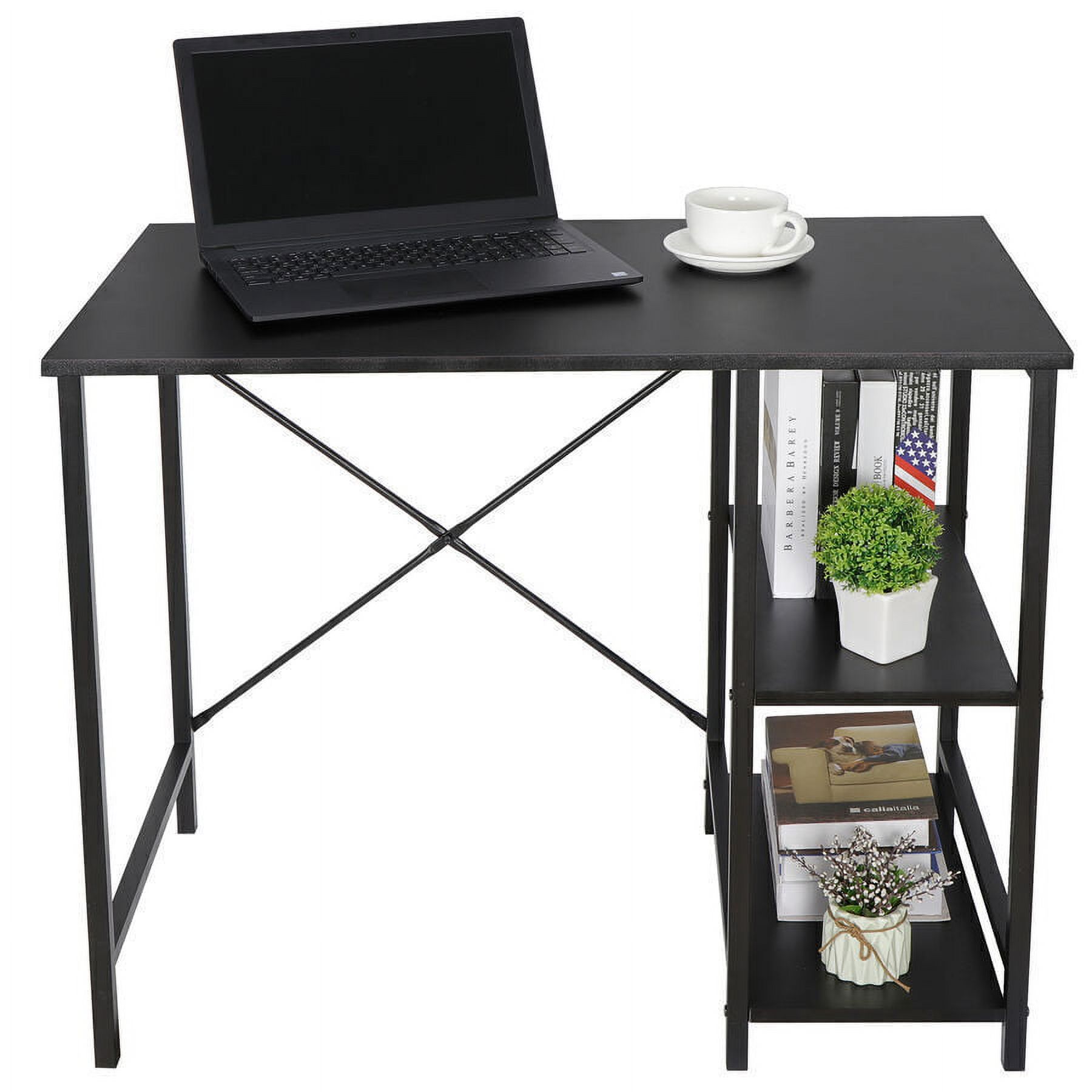 Computer Desk PC Table Workstation Study Home Office With 2 Tier ...