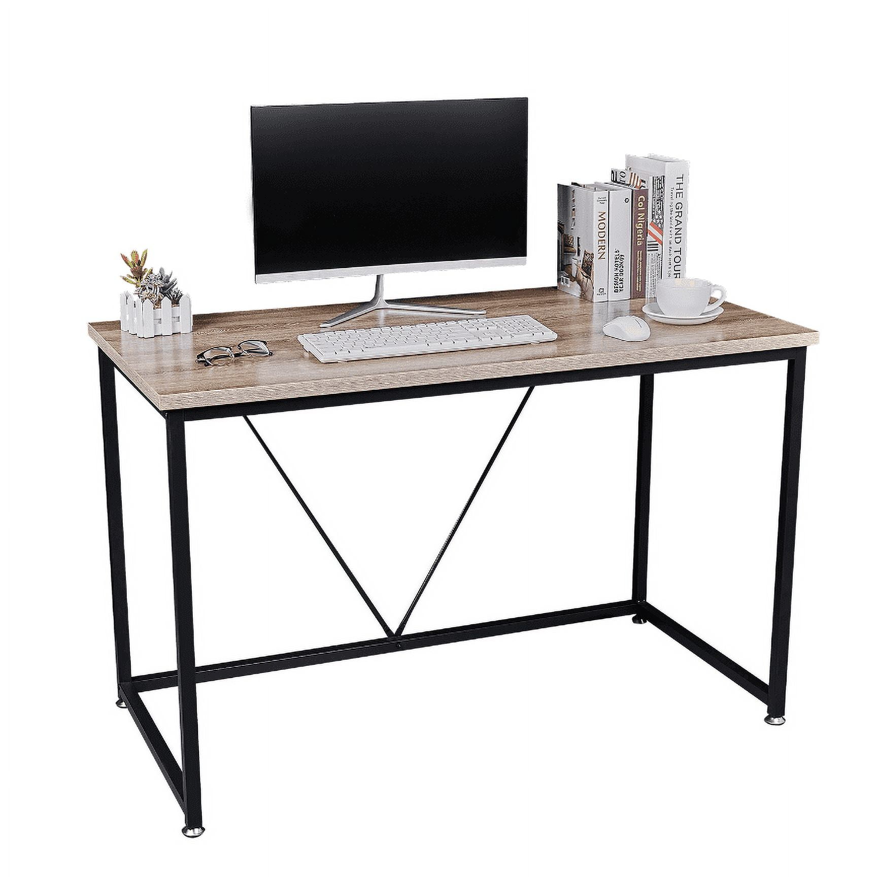 Computer Desk PC Tray Table Industrial Style Entry tables Console Table ...