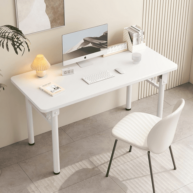 Computer Desk Study Table No Assembly Required Writing Computer Desk Space Saving Folding Desk ...