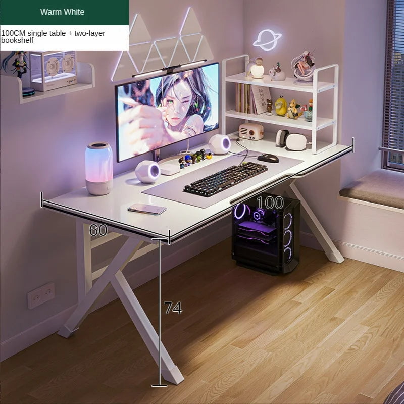 Computer Desks Webcast Gaming Desk Home Office Desk Ergonomic Table