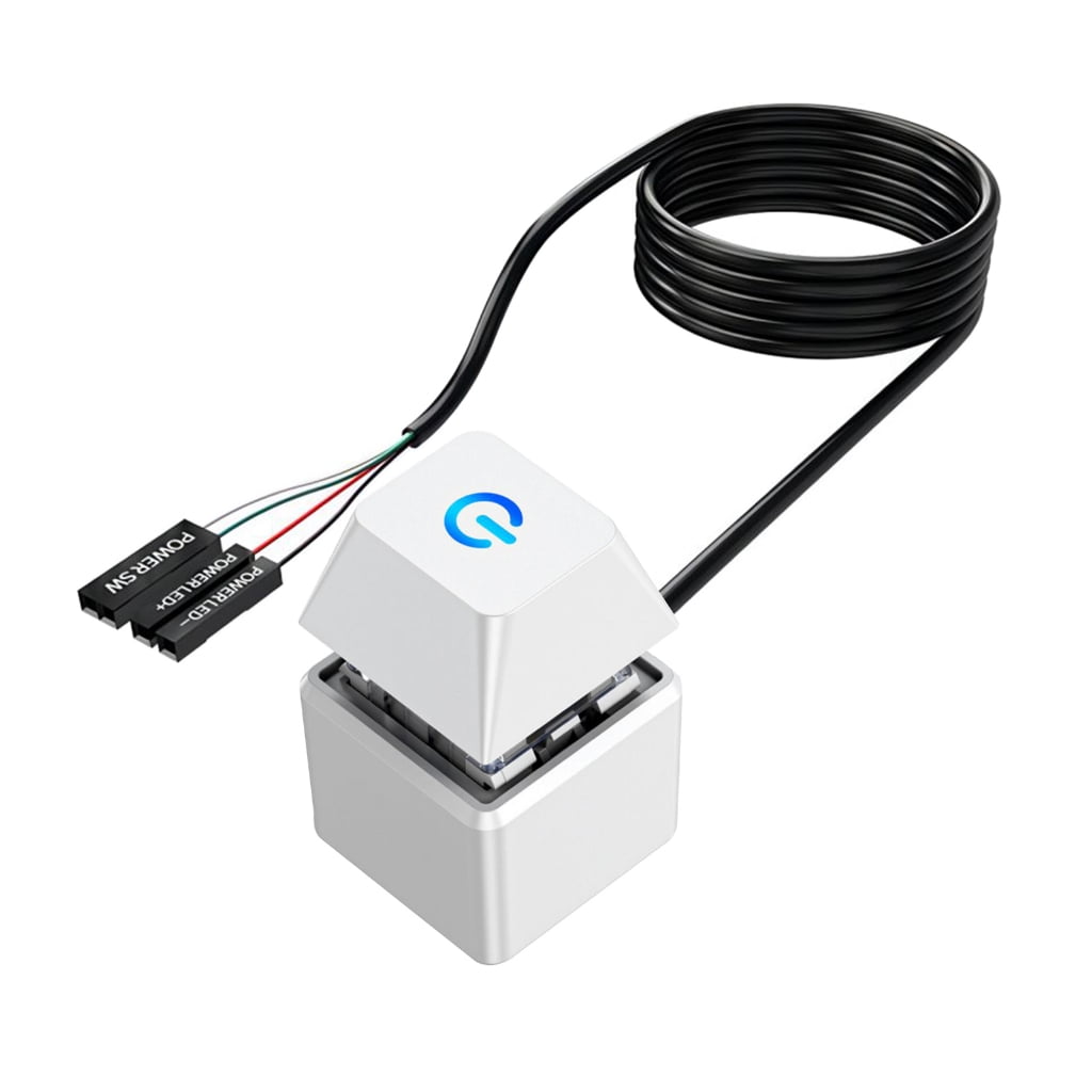 Computer Desktop Power Button Led Light Motherboard External Start ...