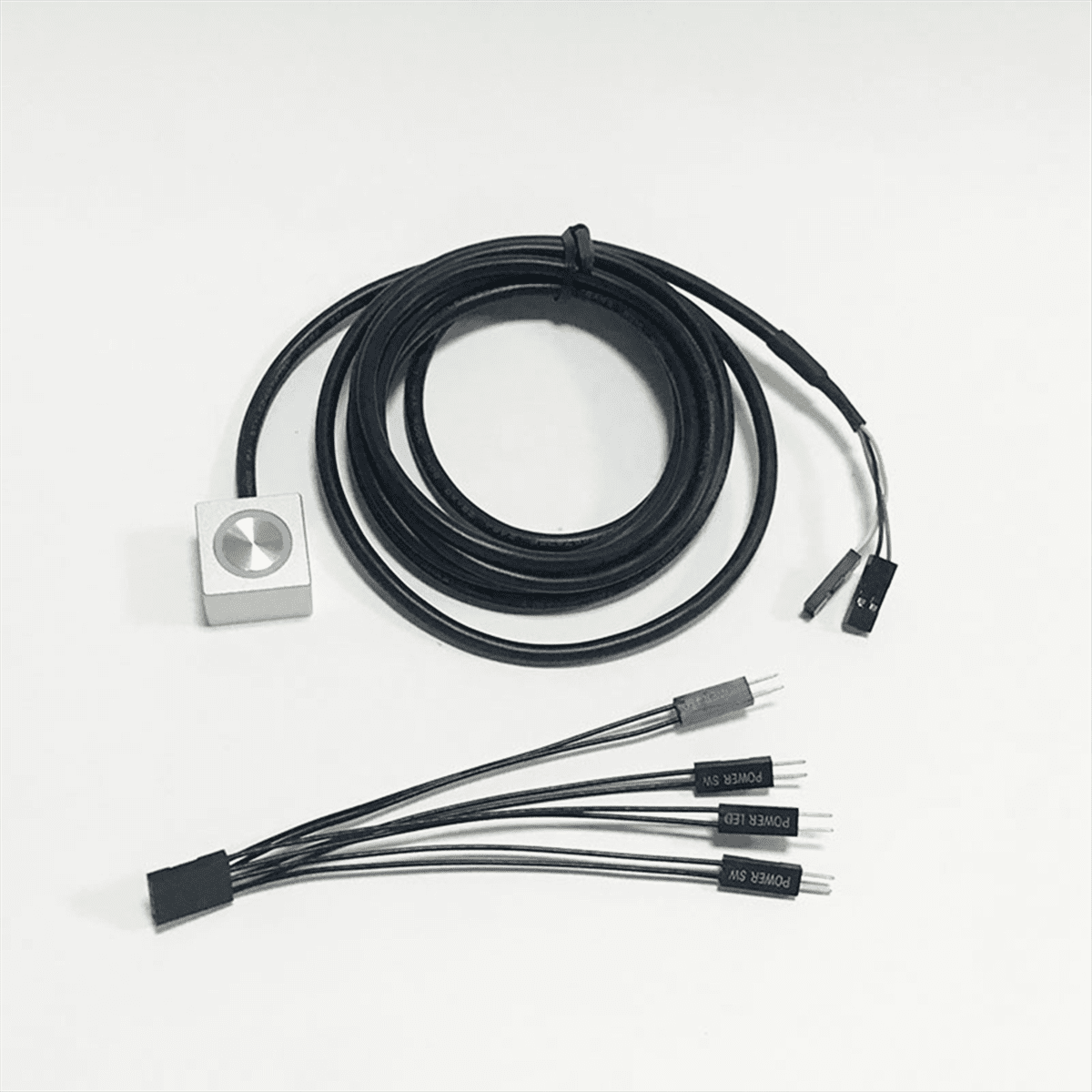 Computer Desktop Switch Button Extension Cable Red - Walmart.com