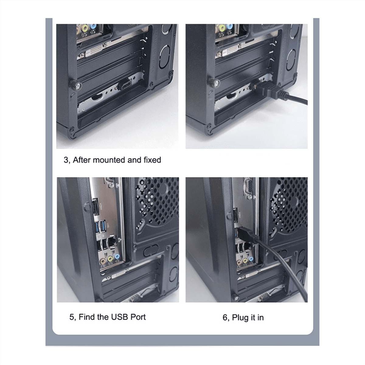 Computer Desktop Switch Internet Cafe Universal USB3.0 Audio Home ...