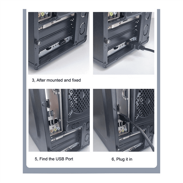 Computer Desktop Switch Internet Cafe Universal USB3.0 Audio Home ...