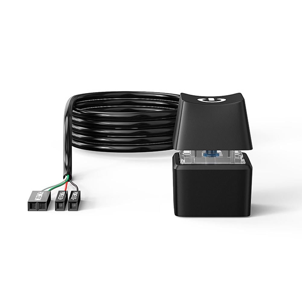 Computer Desktop Switch PC Motherboard External Start Power Button` On ...