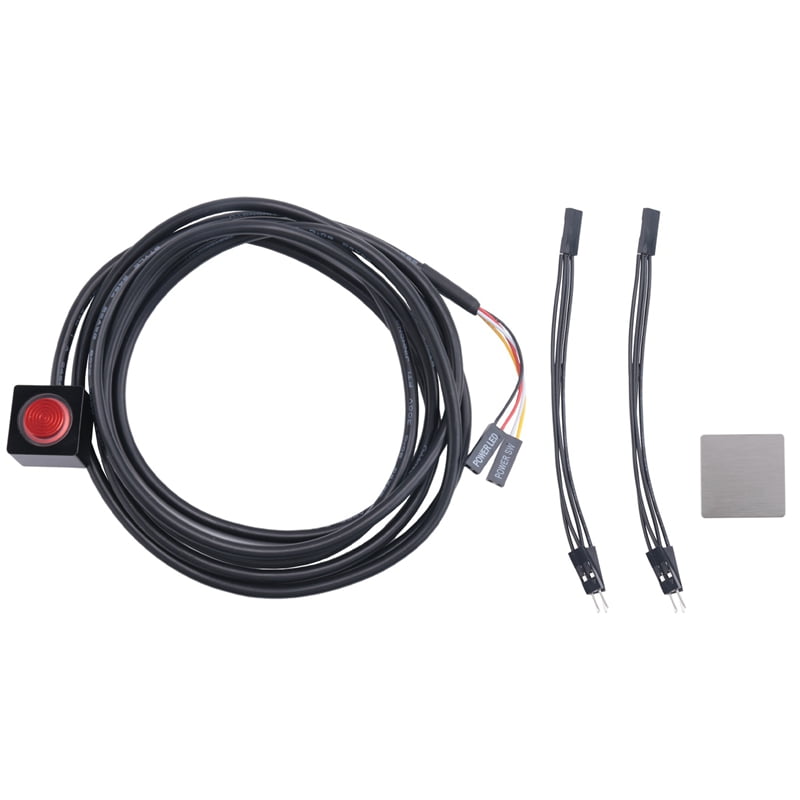 Computer Desktop Switch PC Motherboard External Start Power On/ Button ...