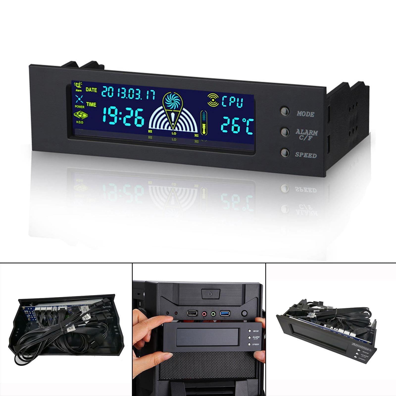 Computer Display 5.25inch Optical Drive Position External Expansion 3 ...