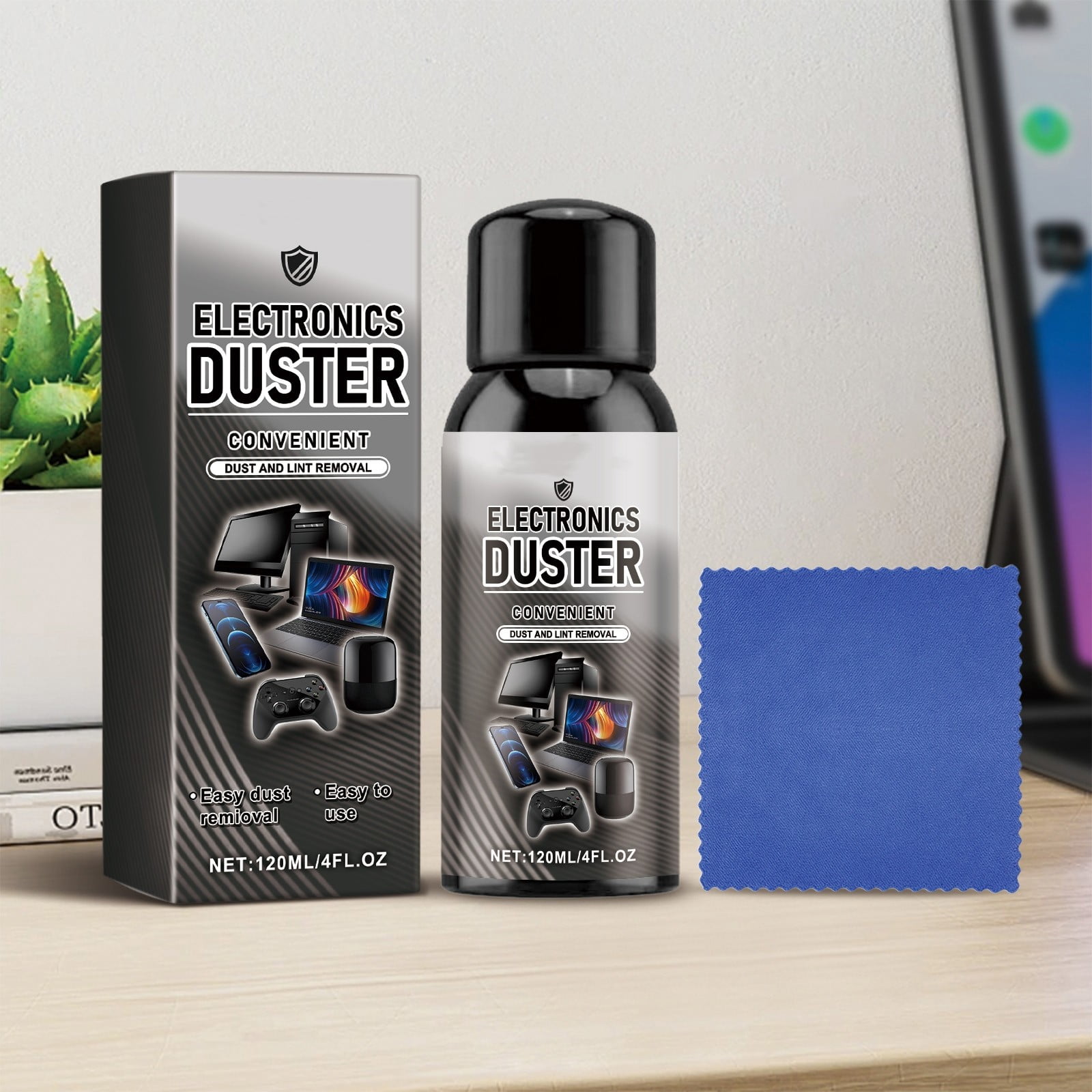 Computer Duster Spray, Electronics Cleaner for Keyboard, Camera Lens & PC Components, Non ...