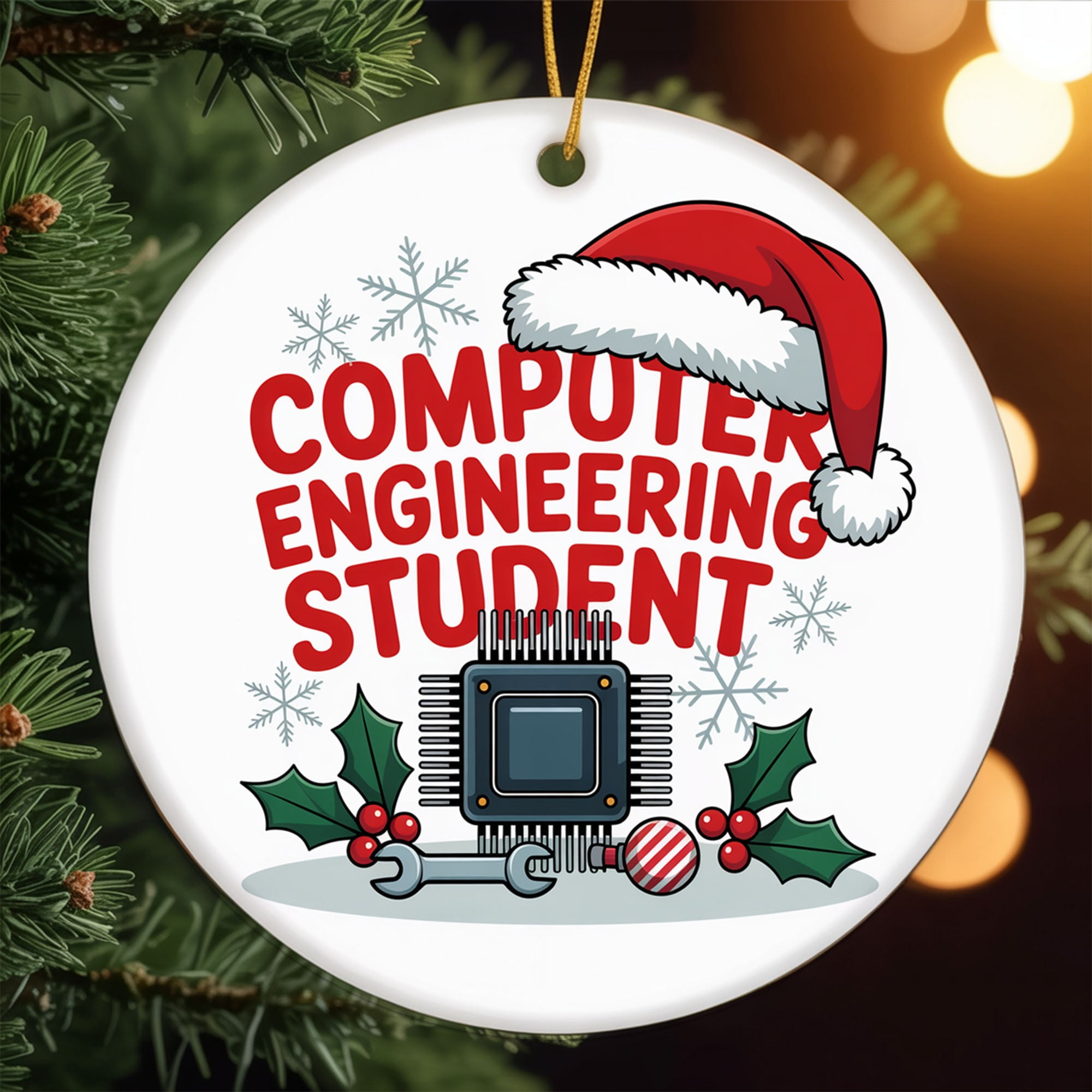 Computer Engineering Student Ornament, Christmas Ornament 2025 ...