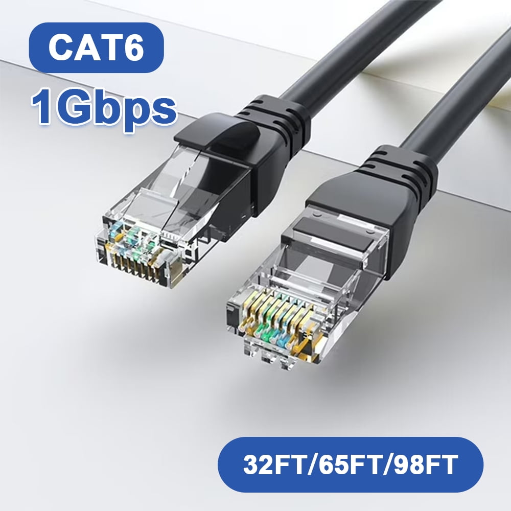 Computer Ethernet Cable Cat6 Gigabit High Speed 1000Mbps Internet Cable ...