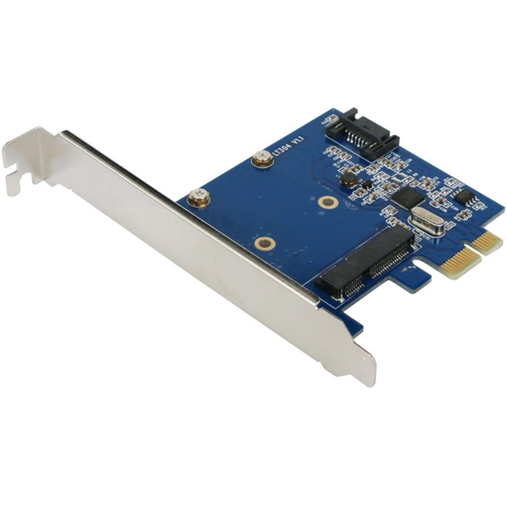 Computer Expansion Card Transforming PCIE Into MSATA and SATA3.0 ...