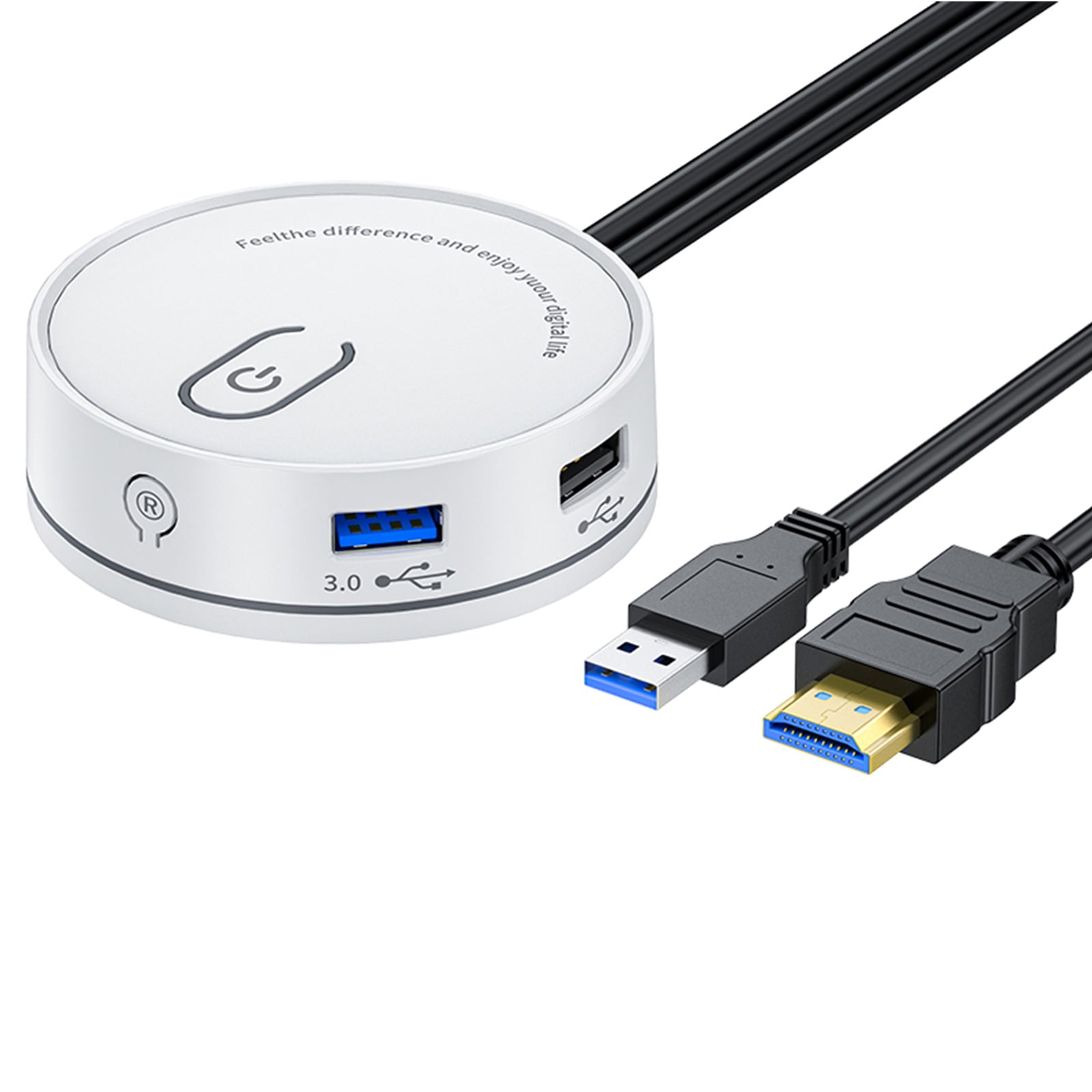 Computer External Power Switching with USB Expansion and 3.5mm Auditory ...