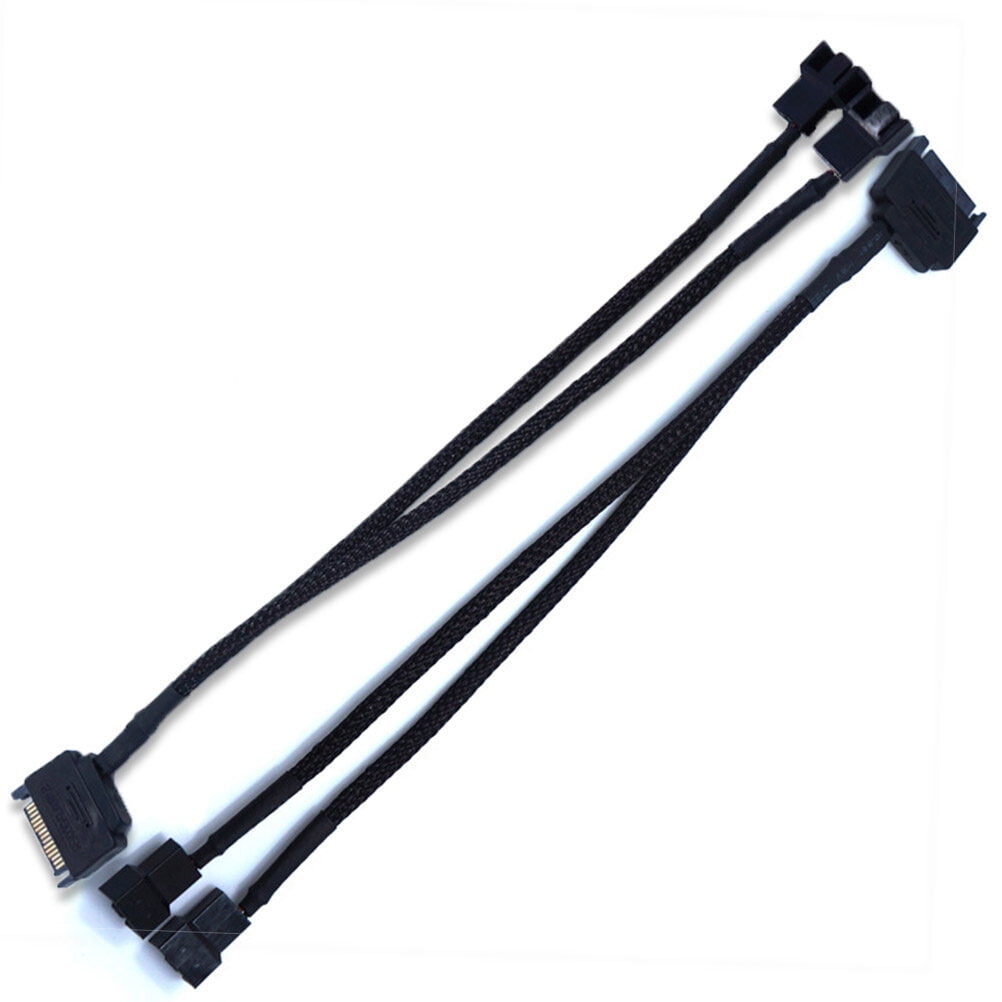 Computer Fan Splitter Pin PWM Temperature Control Extention Cables for ...