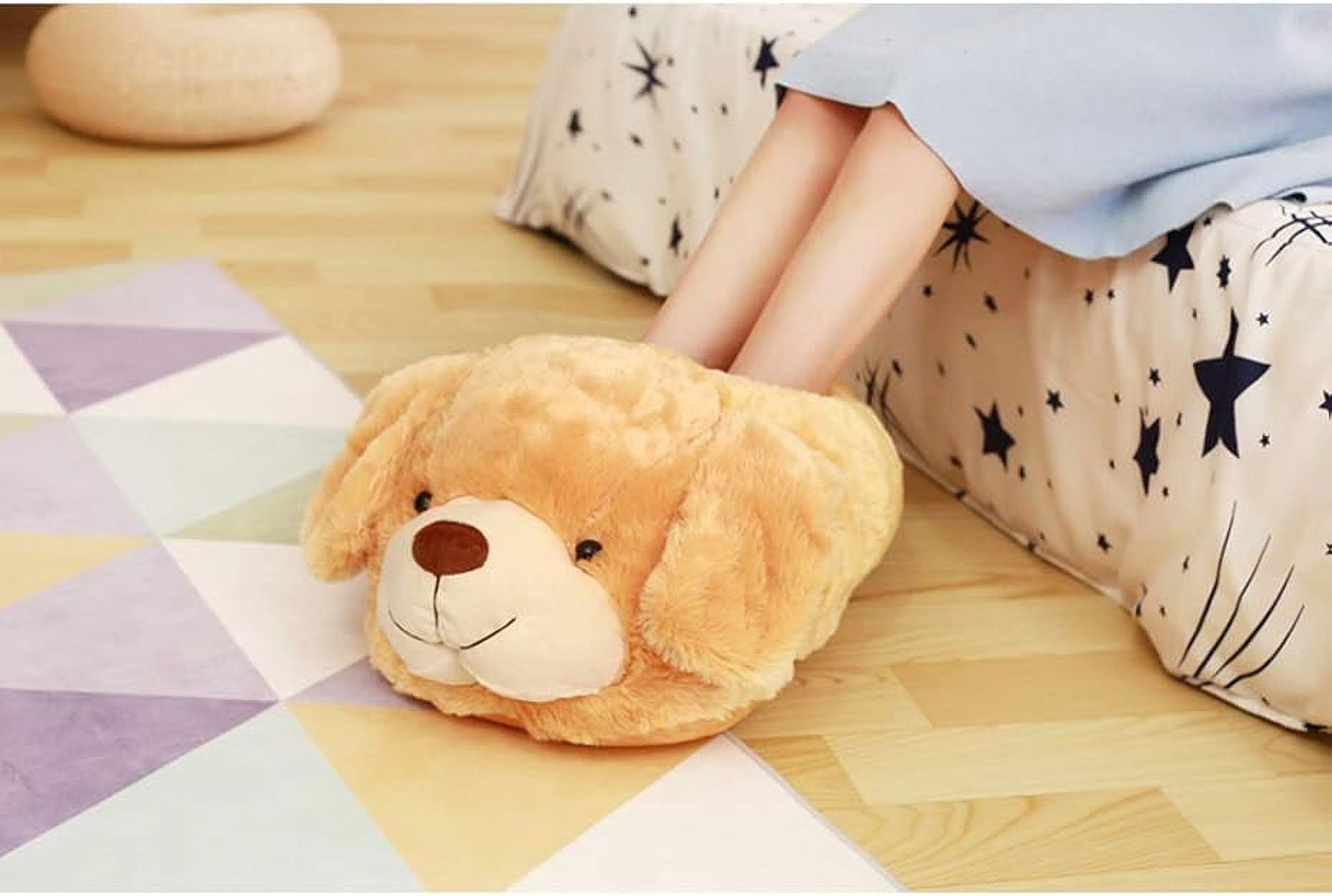 Computer Foot Slippers Cartoon Foot Cover PuppyKids Plush |Stuffed ...