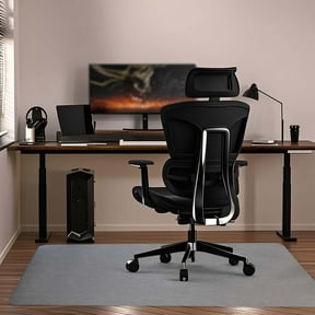 Office Chair Mat for Hardwood Floor Tile 35"x55" Computer Gaming ...