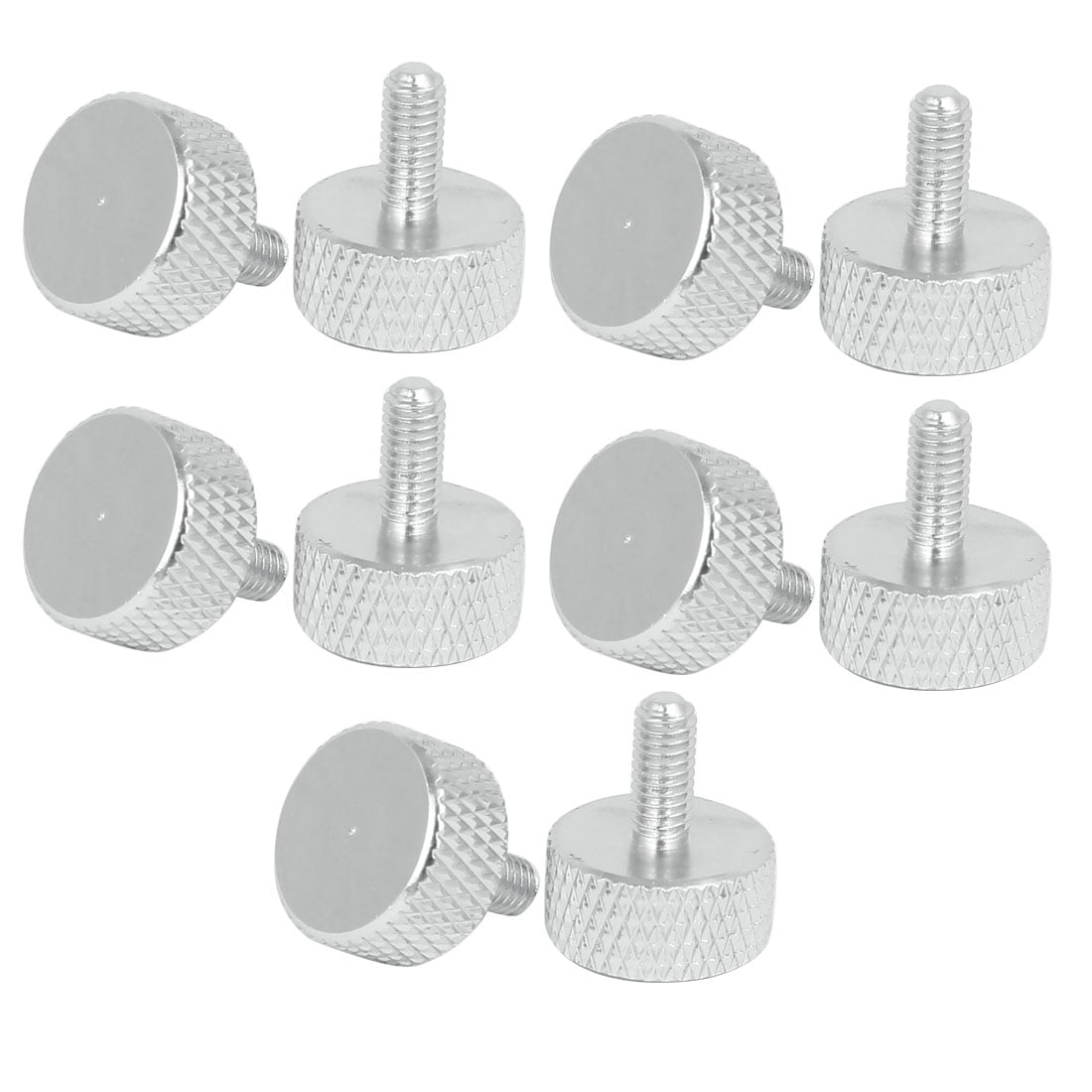 Computer Graphics Card Flat Head Knurled Thumb Screws Silver Tone M3 ...