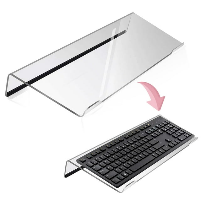 Computer Keyboard Holder, Ergonomic Typing Stand with Silicone Anti ...
