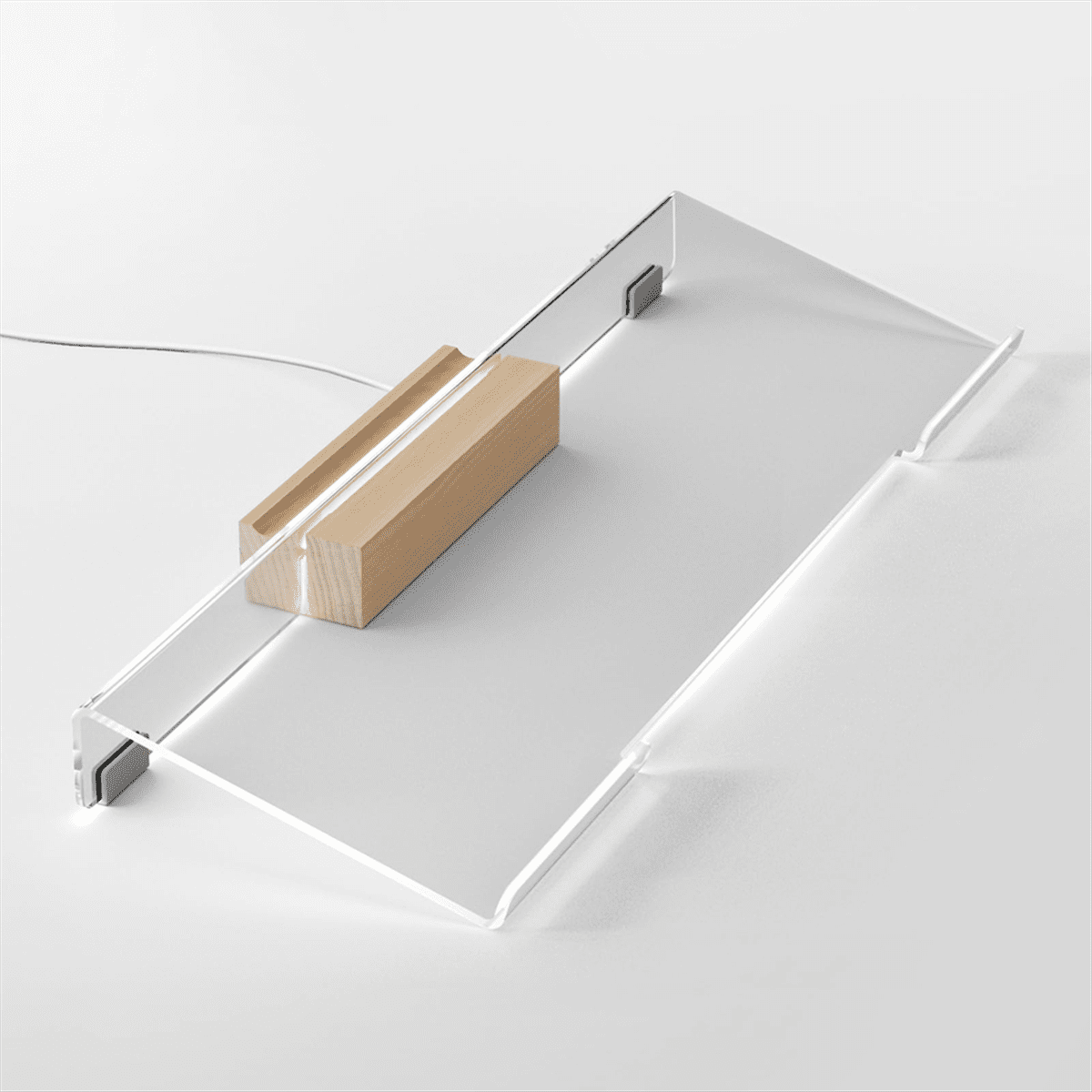 Computer Keyboard Stand, Acrylic Keyboard Riser for Desk, Keyboard ...