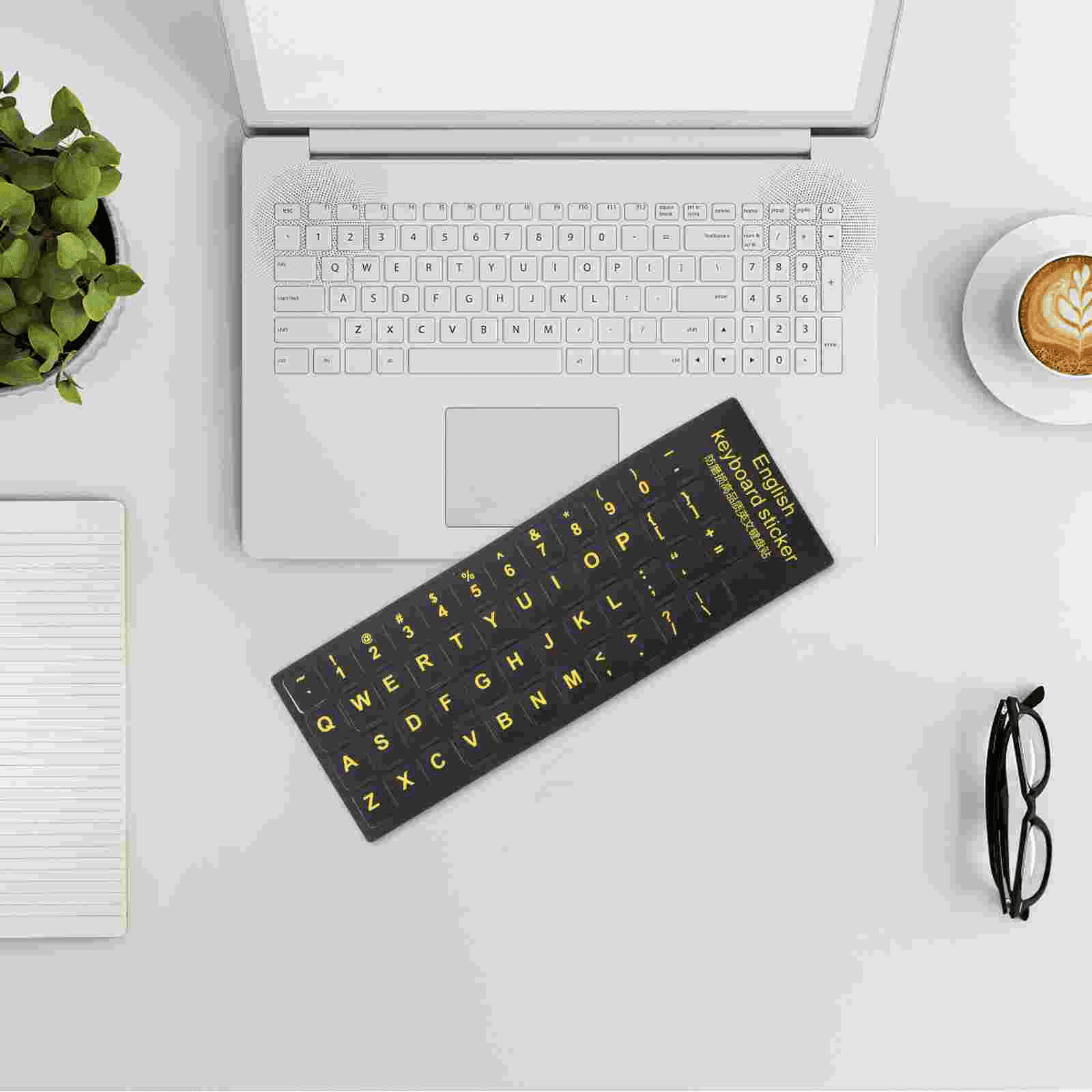 Computer Keyboard Stickers English Letter Accessories Labels for ...