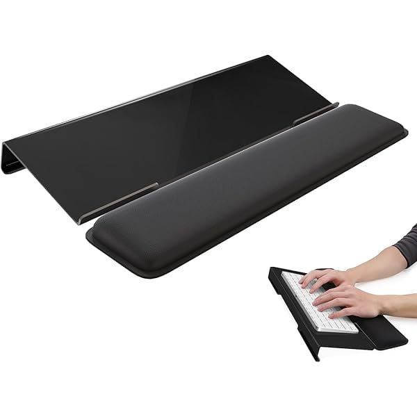 Computer Keyboard Wrist Rest Stand for Desktop, Keyboard Holder for ...