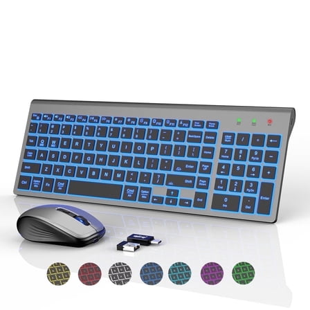 Logitech MK550 USB Cordless Ergonomic Wave Keyboard & Mouse Combo with ...