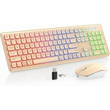 HyperGear 4-in-1 Gaming Kit, Includes Full-Sized RGB Backlit Keyboard ...