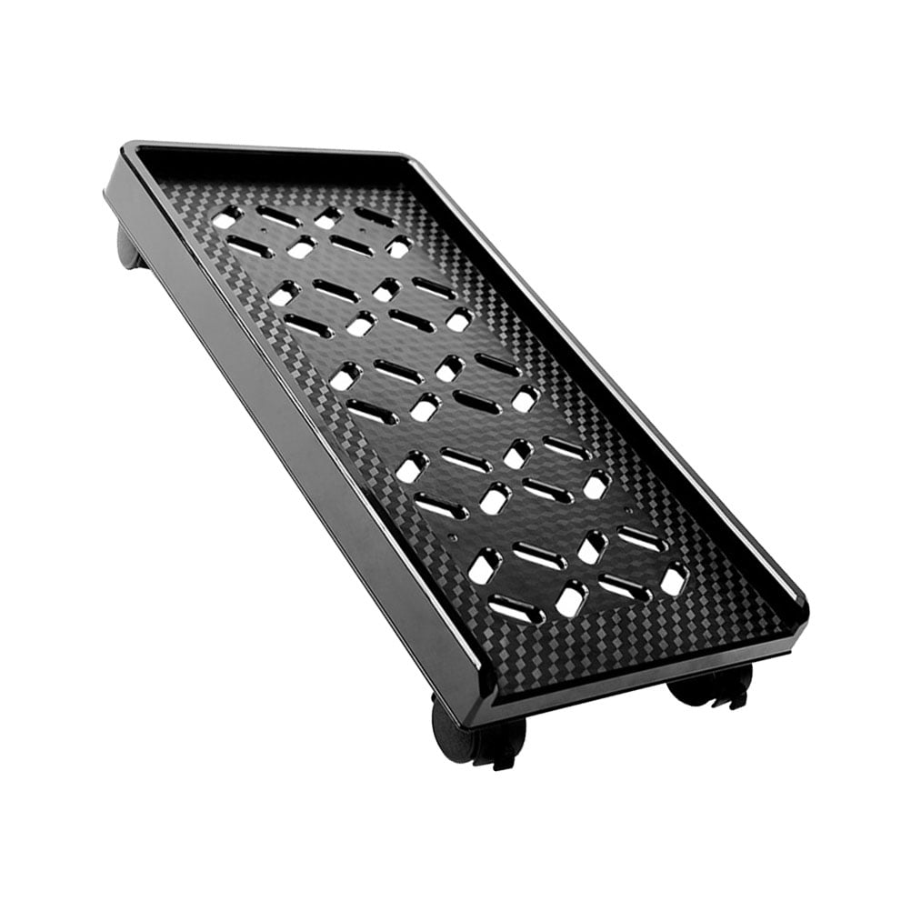 Computer Mainframe Stand CPU Pulley Bracket Risers Mobile Adjustable ...