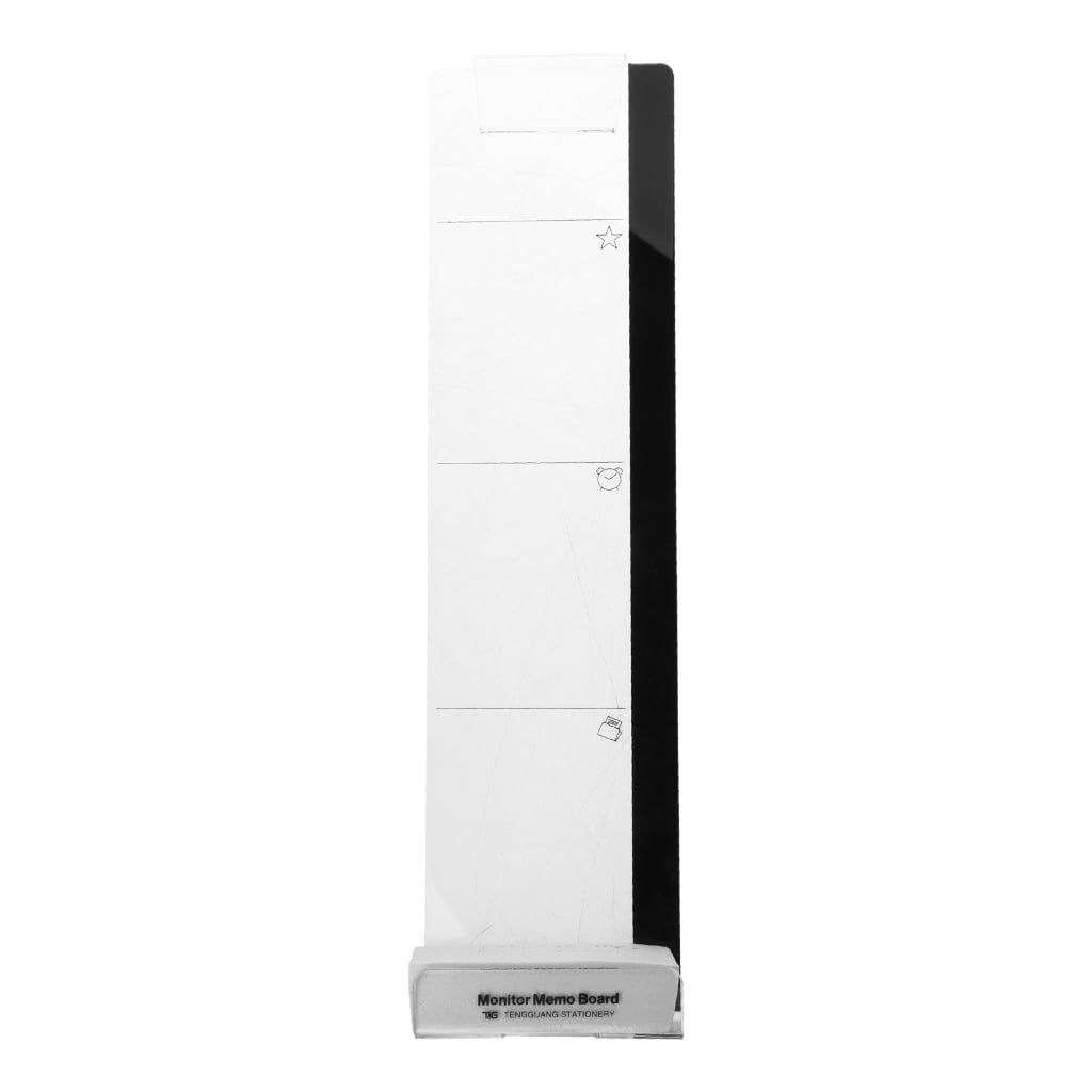 Monitor Memo Board Top Mount Monitor Sticky Note Holder Message Panel ...